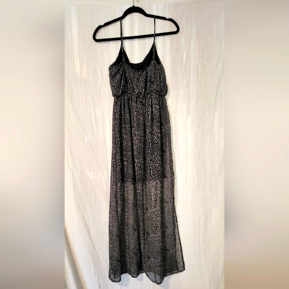 Luscious | Dresses | Women Blackwhite Spagetti String Long Dress | Poshmark